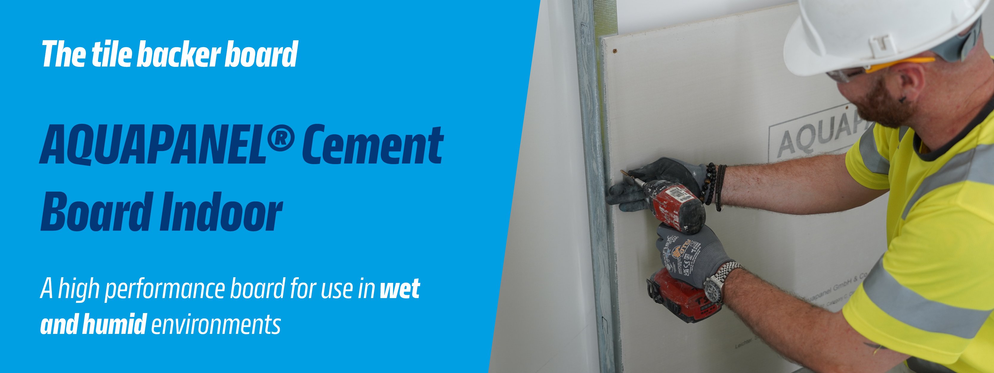 Knauf AQUAPANEL® | The Tile Backer Board